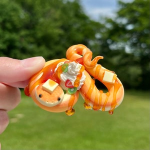 Pancake Snakes Polymer Clay Snake Figurine INEDIBLE - Etsy