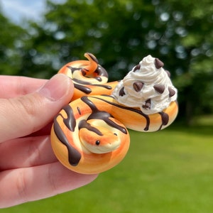 Pancake Snakes Polymer Clay Snake Figurine INEDIBLE - Etsy