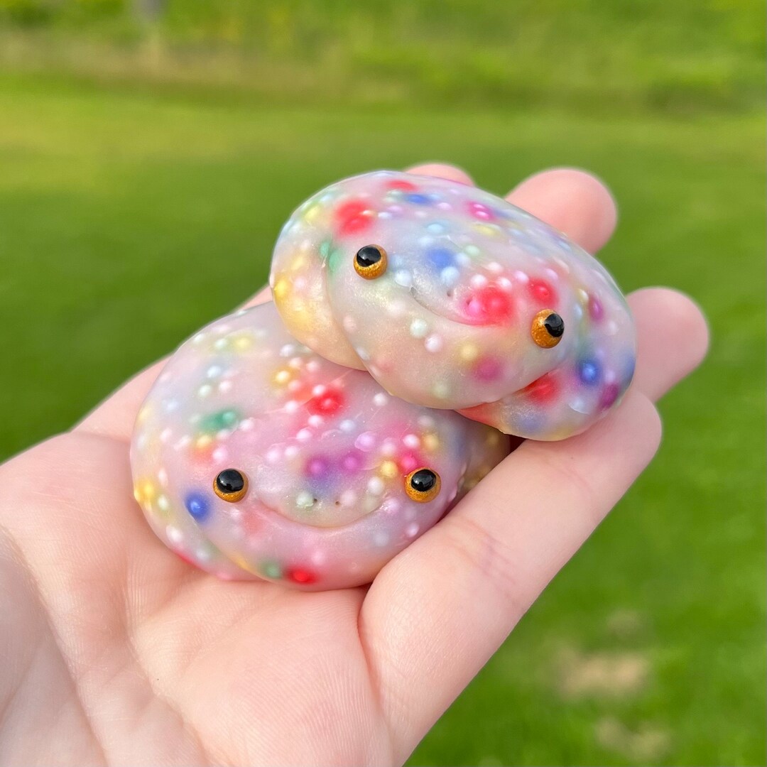 Confetti Toad Handmade Polymer Clay Toad Figurine - Etsy