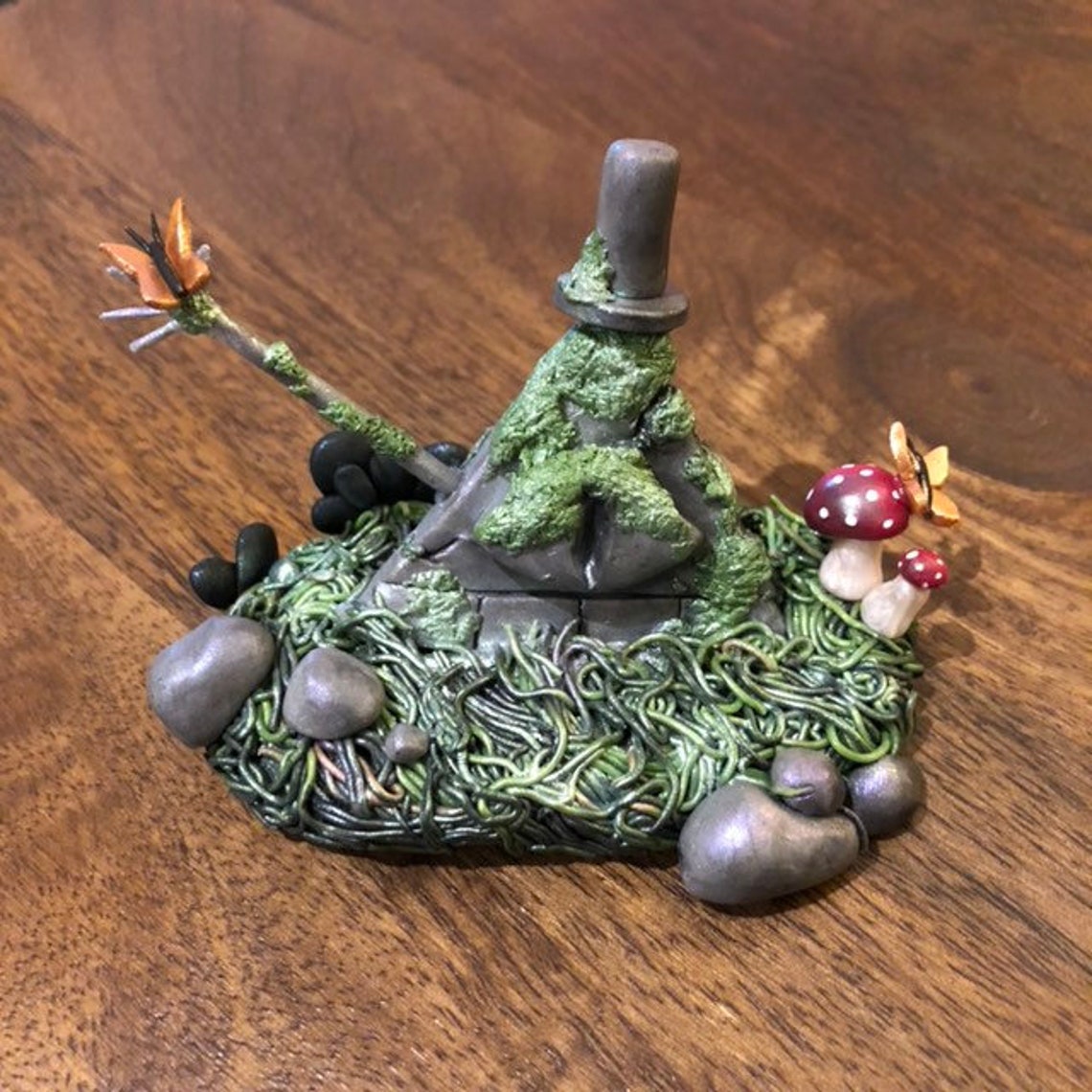 Bill Cipher Statue made to order polymer clay handmade | Etsy