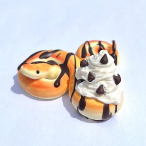 Pancake Snakes Polymer Clay Snake Figurine INEDIBLE - Etsy