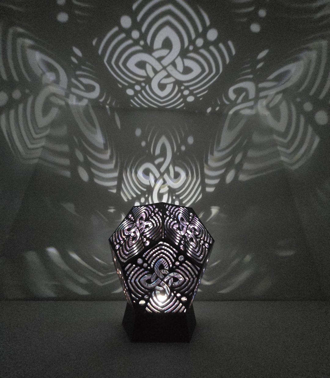 Lotus Knot RGB LED Shadow Lamp - Etsy