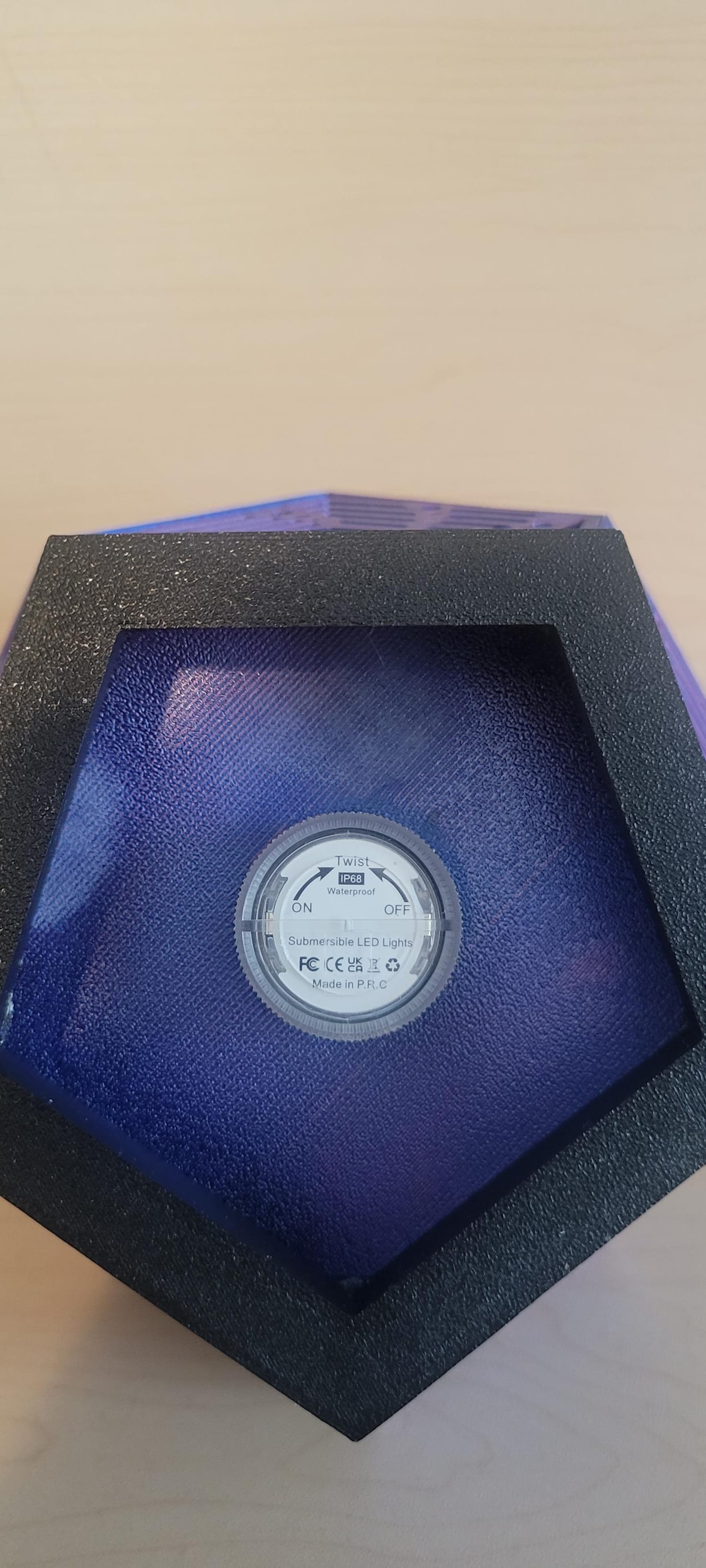 Tipper RGB LED Shadow Lamp - Etsy