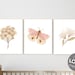 Boho Butterfly Floral Set, Boho Nursery, Girl Nursery Decor, Butterfly ...