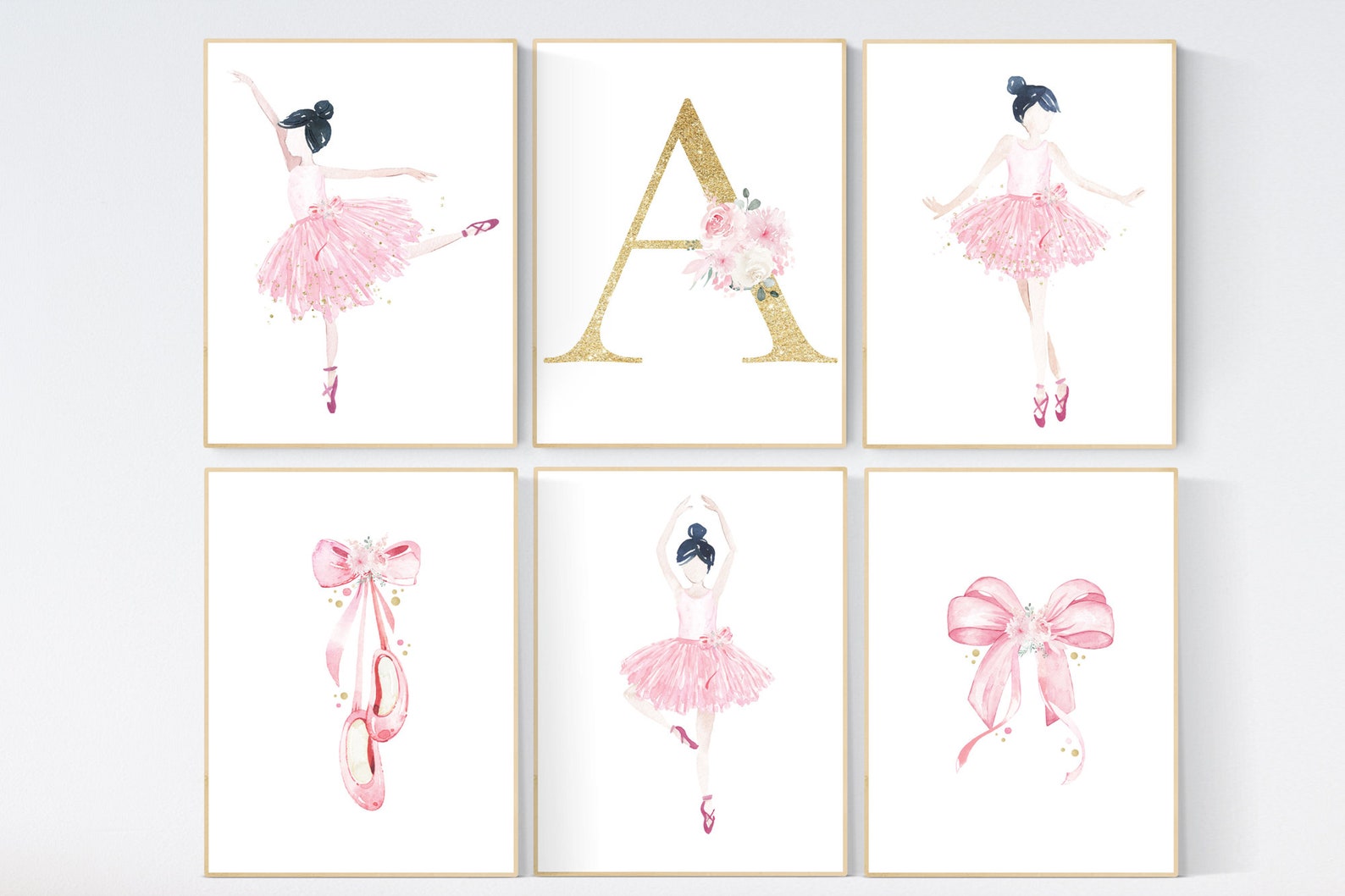 Ballerina Nursery Decor Girls Ballet Decor Ballerina Print - Etsy