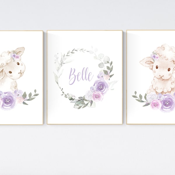 Lamb Nursery Decor - Etsy