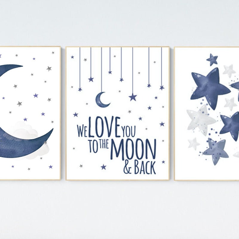 Baby Moon Art - Etsy