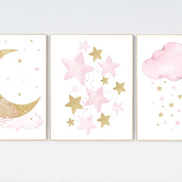 Pink Gold Nursery - Etsy