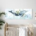 Whale Nursery, Ocean Nursery, Under the Sea Nursery, Gender Neutral ...