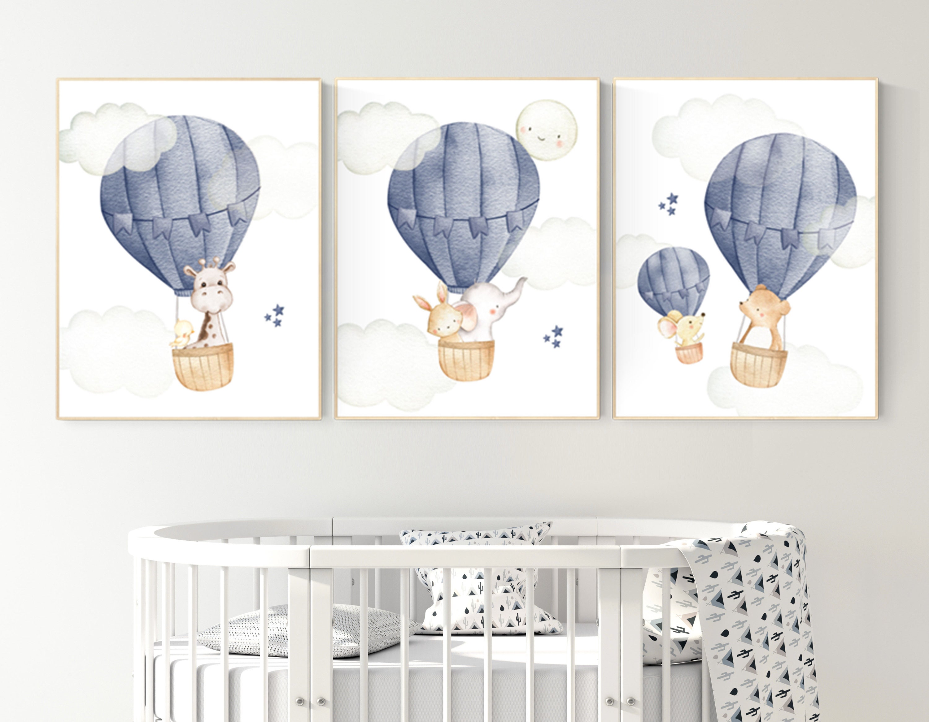 Hot Air Balloon Art Nursery