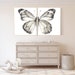 Nursery Decor Girl Butterfly, Neutral Colors, Butterfly Nursery Art ...
