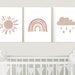 Nursery Decor Rainbow Gender Neutral Rainbow Wall Art - Etsy