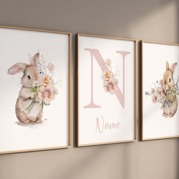 Bunny Nursery Decor - Etsy