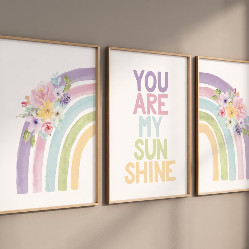 Pastel Rainbow Decor - Etsy