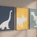 Dinosaur Prints for Boys Room T-rex Print Triceratops Print - Etsy