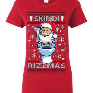 Skibidi Rizzmas Funny Toilet Video Viral Brain Rot Meme, Gen Z Alpha ...