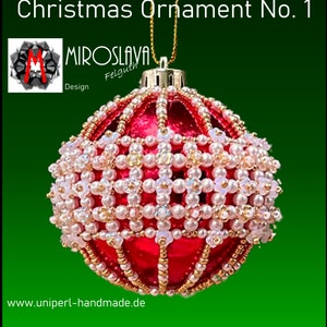 Christmas Ornament No. 1/tutorial/ PDF/ Material List With Color ...