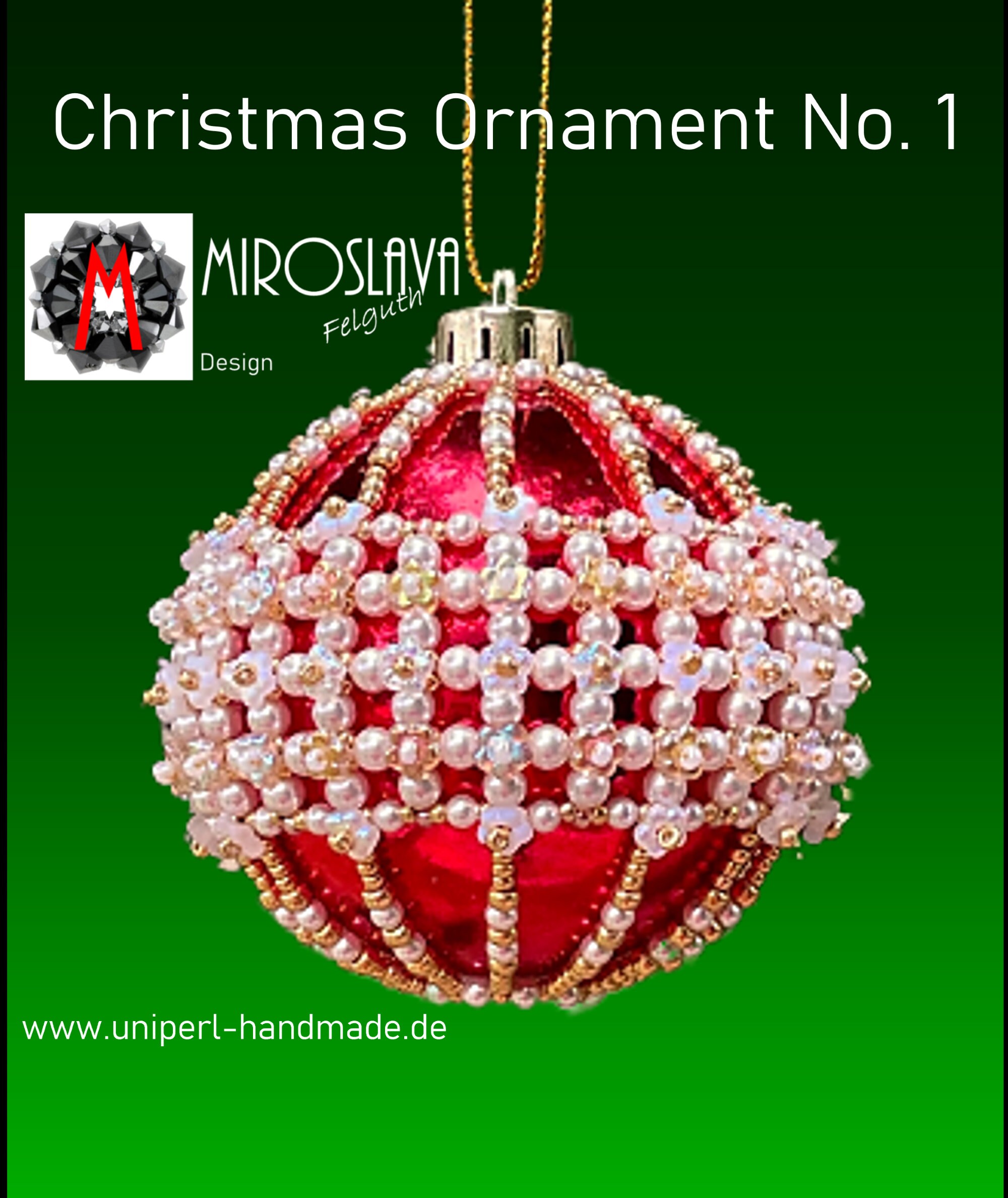 Christmas Ornament No. 1/tutorial/ PDF/ Material List With Color ...
