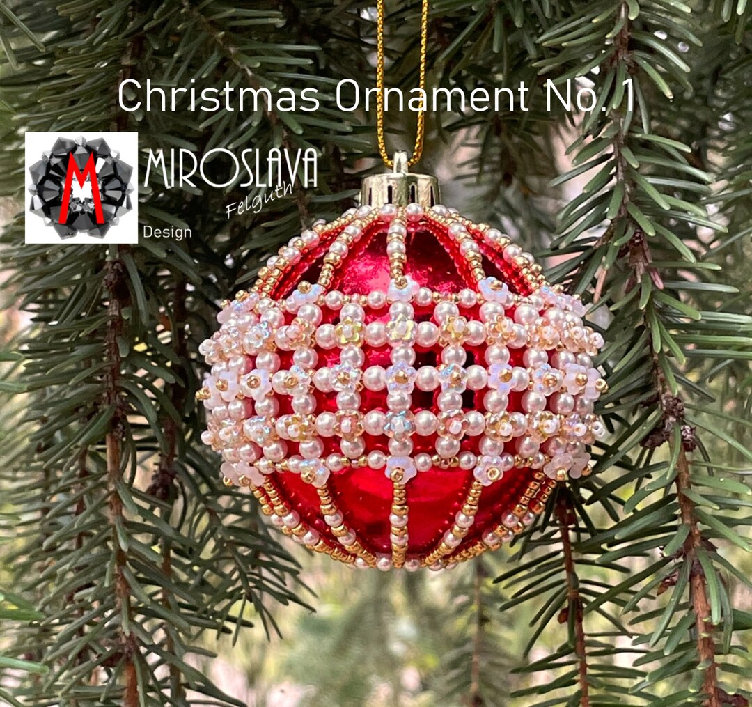 Christmas Ornament No. 1/tutorial/ PDF/ Material List With Color ...