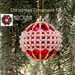 Christmas Ornament No. 1/tutorial/ PDF/ Material List With Color ...