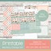 Printable EC 7x9 Monthly Planner Stickers | ECM7-303 - Etsy