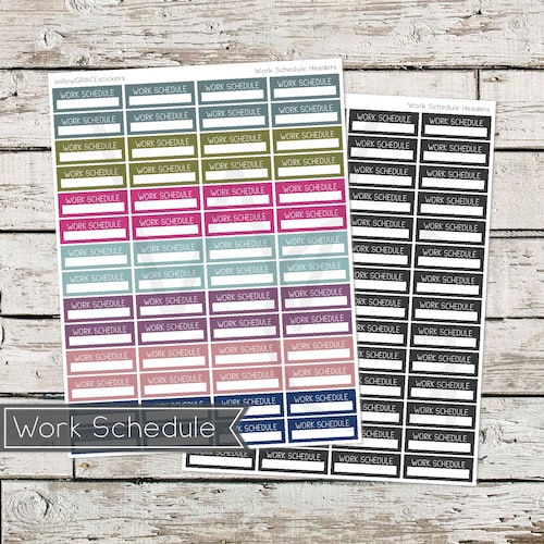 Functional Icon and Reminder Larger Sheet Planner Stickers - Etsy