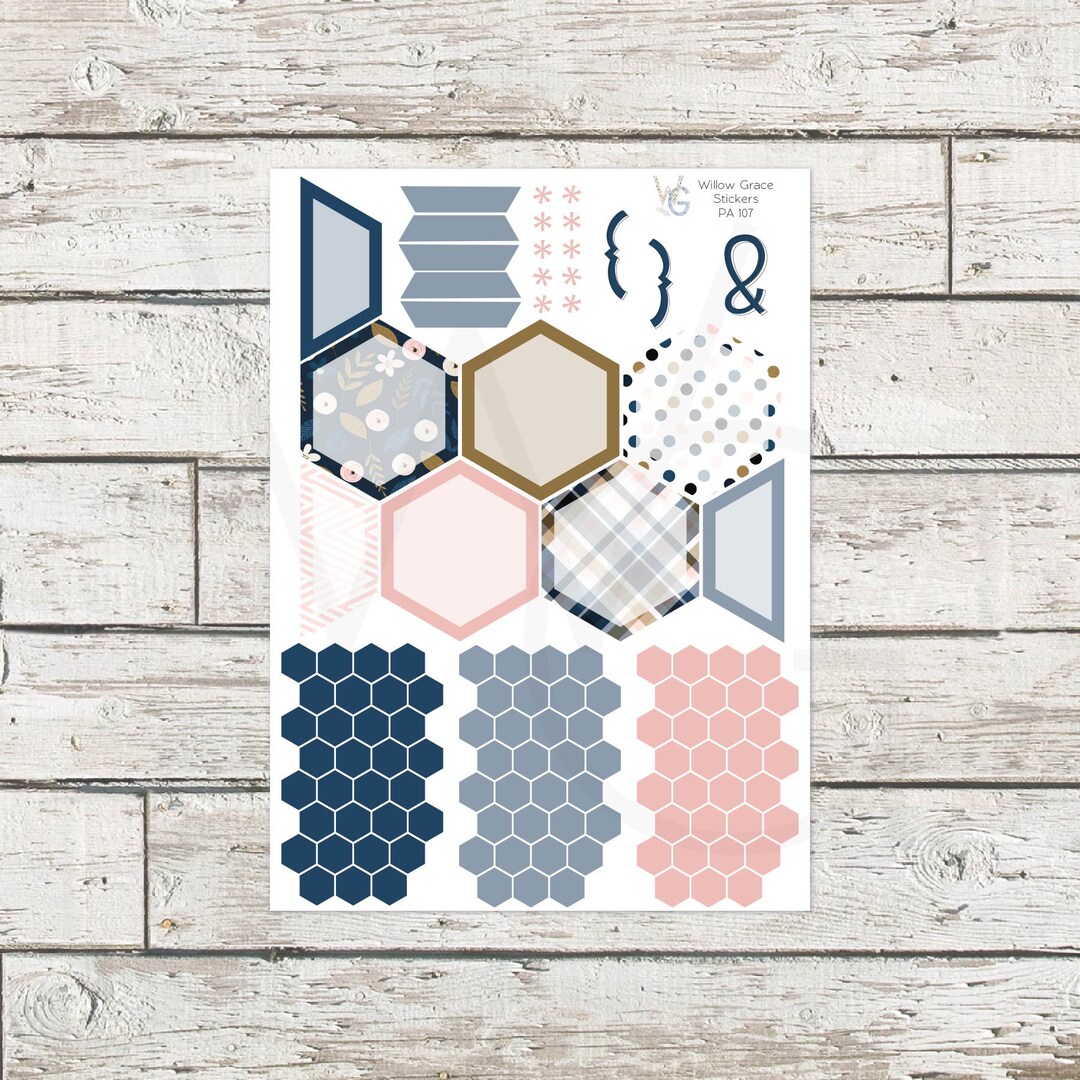 WG Plan & Achieve Monthly Mission Board Monthly Sticker Kit - Etsy