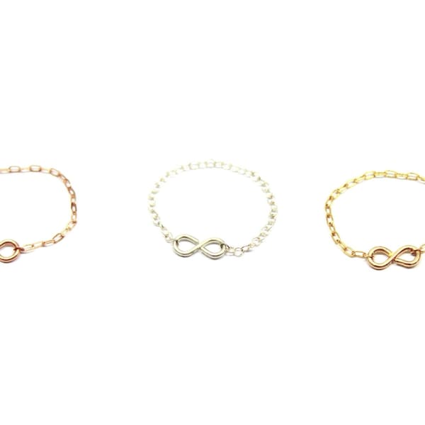 Best Friend Infinity Ring - Etsy