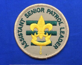 Patrol Leader Patch - Etsy