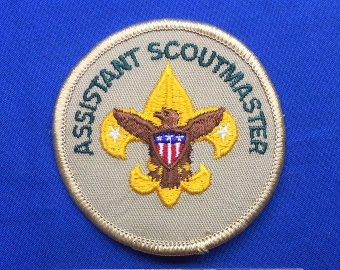 Boy Scout Assistant Scoutmaster Patch - Etsy