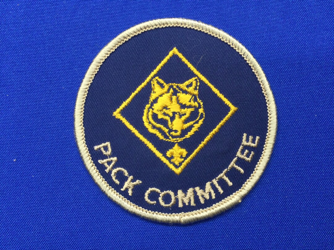Cub Scout Pack Committee Adult Position Patch - Etsy