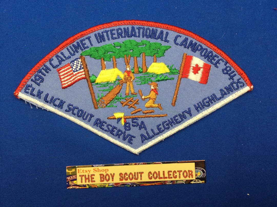 Boy Scout Patch: 1984 Calumet International Camporee - Etsy