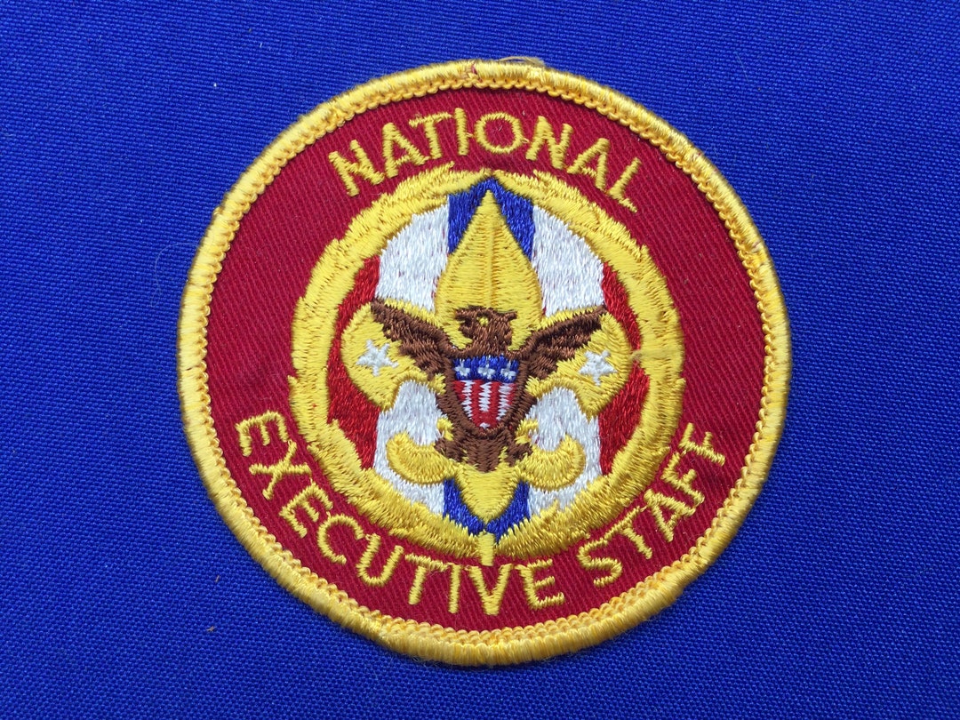 Boy Scout National Executive Staff Patch - Etsy