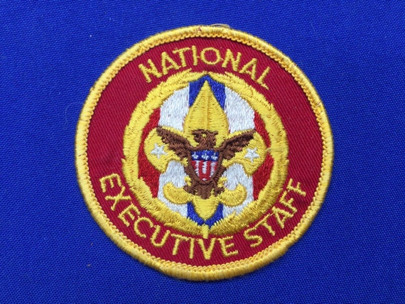 Boy Scout National Executive Staff Patch - Gem