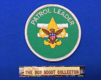 Patrol Leader Patch - Etsy