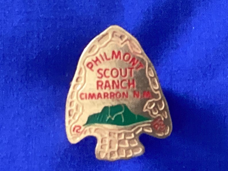 Boy Scout Philmont Scout Ranch Arrowhead Neckerchief Slide - Etsy