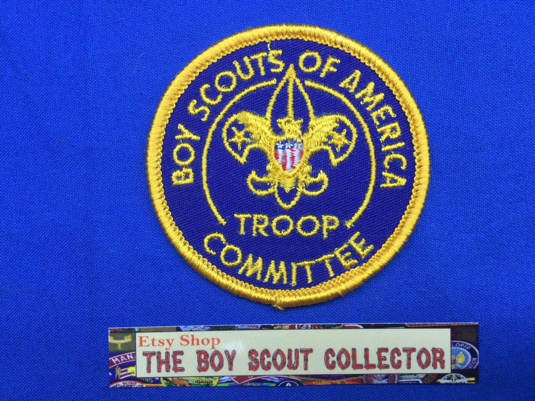 Boy Scout 1960's Troop Committee Adult Position Patch - Etsy