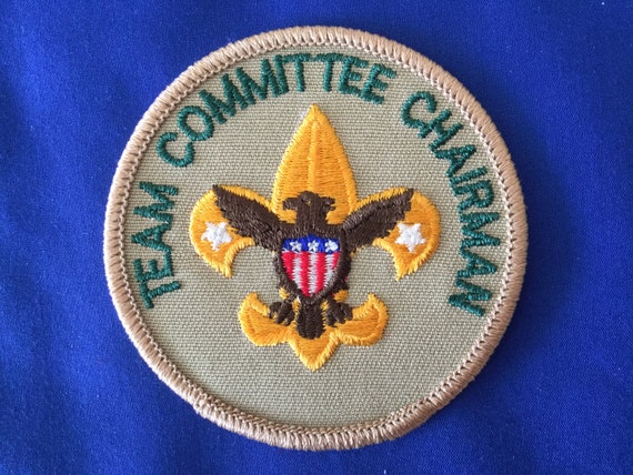 Boy Scout Team Committee Chairman Patch - Etsy Canada