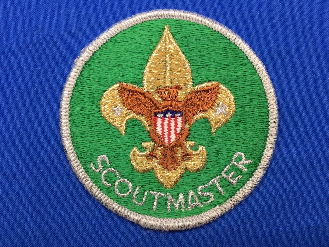 Boy Scout Trained Scoutmaster Adult Position Patch - Etsy UK