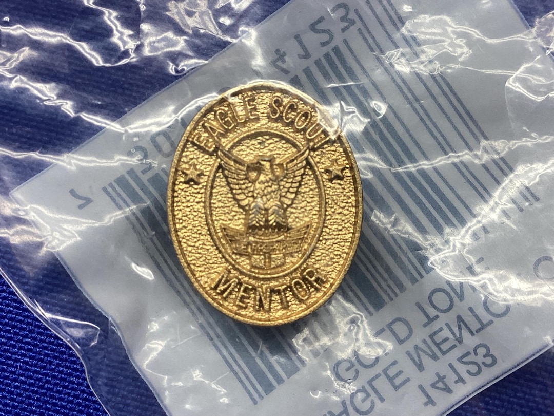 Boy Scout Eagle Scout Mentor Pin - Etsy