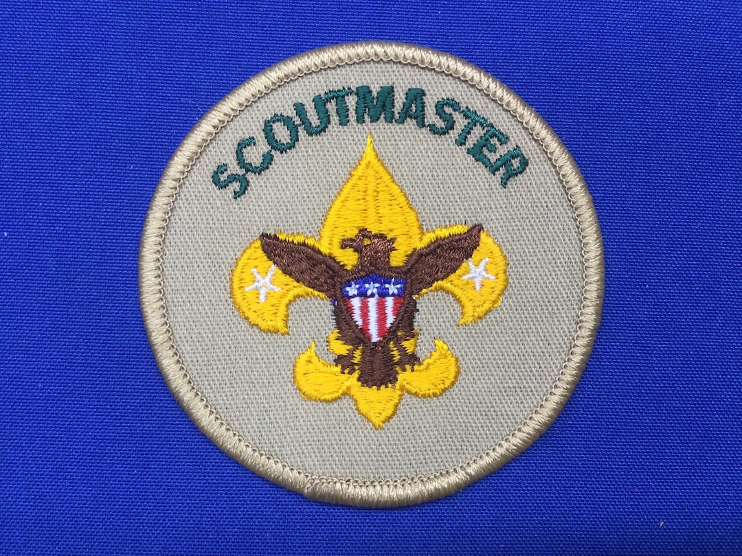 Boy Scout Scoutmaster Position Patch - Etsy