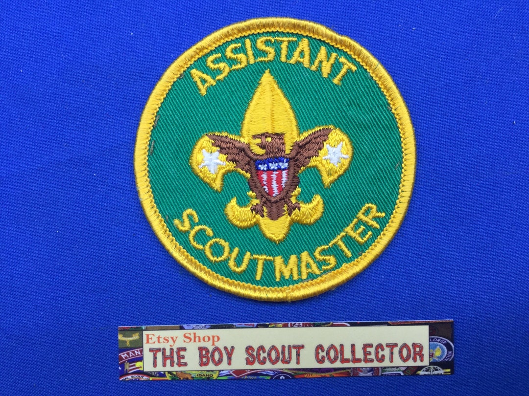 Boy Scout Assistant Scoutmaster Adult Position Patch - Etsy