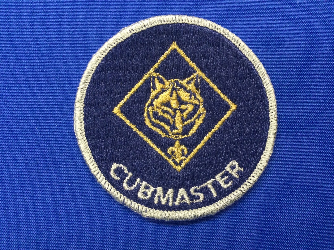 Cub Scout Trained Cubmaster Adult Position Patch - Etsy
