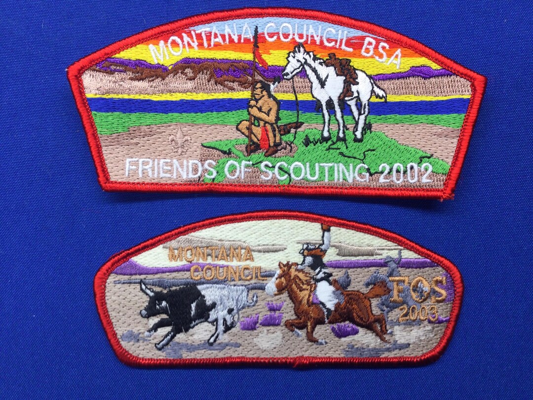 Boy Scout CSP Montana Council FOS Friends of Scouting 2002 & 2003 ...