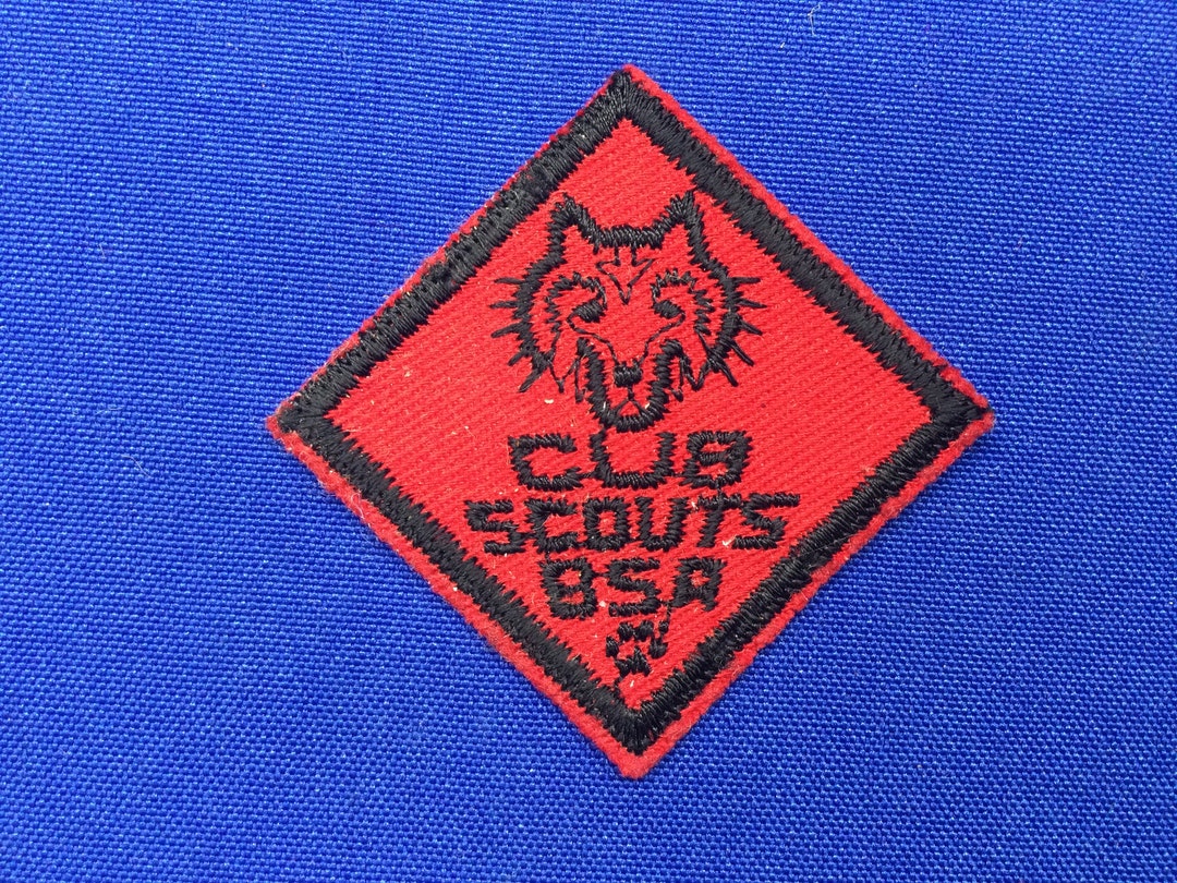 Cub Scouts BSA Wolf Rank Badge Cir: 1960's - Etsy