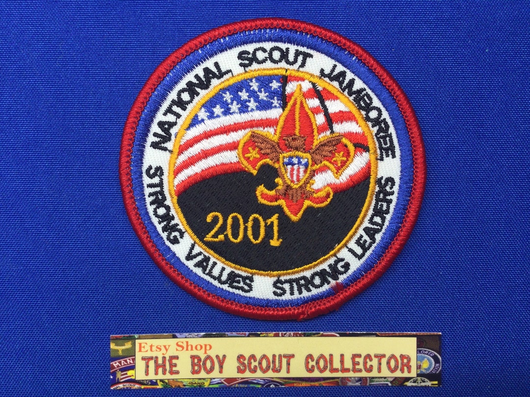 Boy Scout 2001 National Scout Jamboree Official Pocket Patch - Etsy