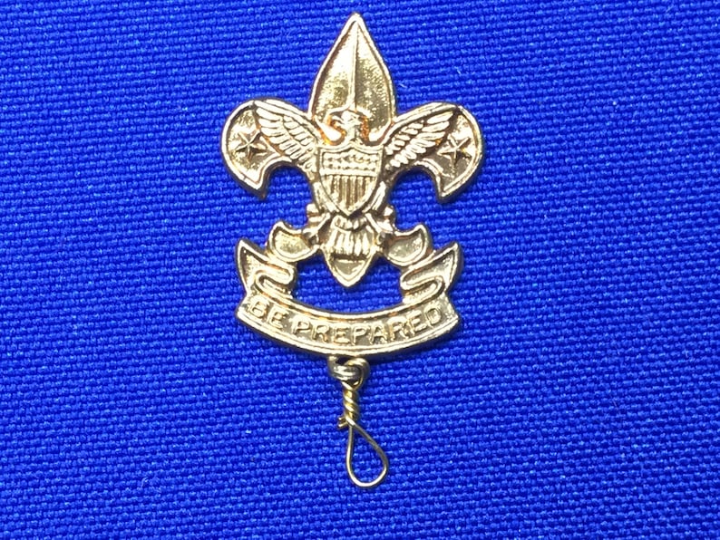 Boy Scout Logo Scout Sign Be Prepared Flat Back Pin for Custom - Etsy