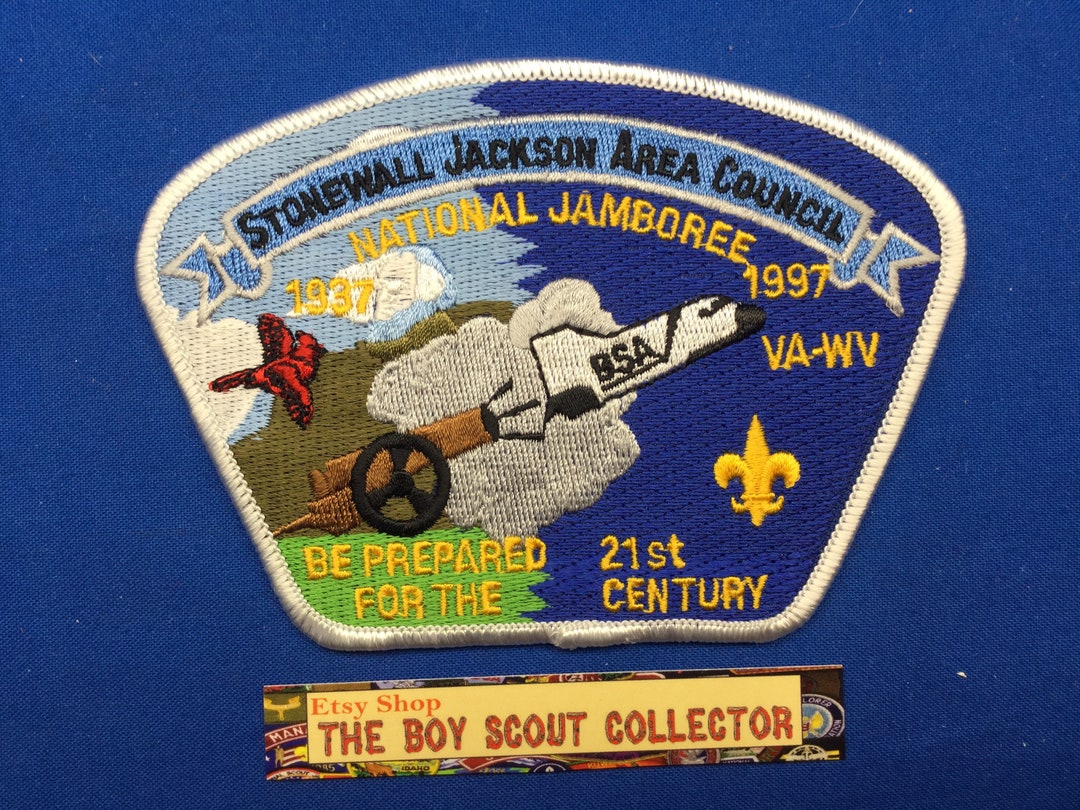 Boy Scout CSP: 1997 Stonewall Jackson Jamboree Shoulder Patch - Etsy