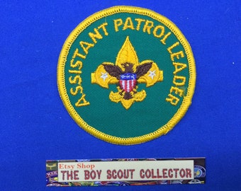 Assistant Senior Patrol Leader Boy Scout Uniform Patch - Etsy
