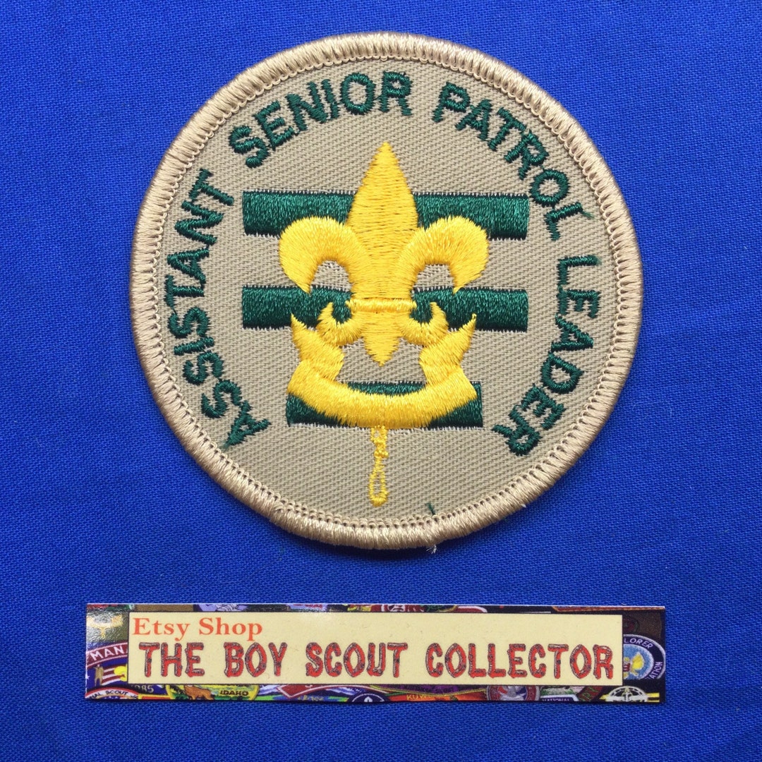 Boy Scout Assistant Senior Patrol Leader Patch - Etsy